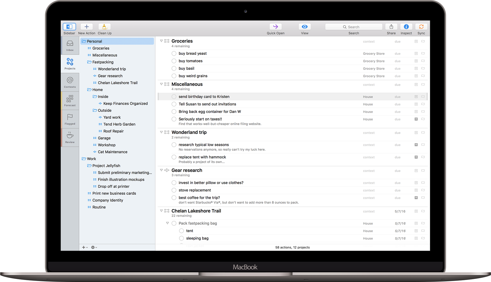 Omnifocus Task Management For Mac Ipad And Iphone The Omni Group